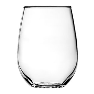 Anchor Hocking Vienna Stemless White Wine Glasses, 15 oz (Set of 4)