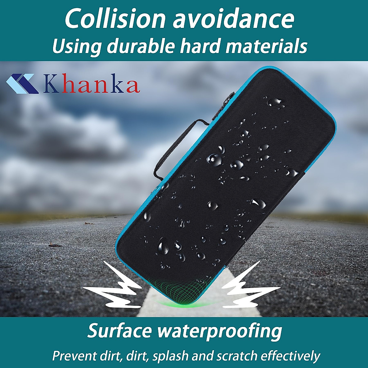 Khanka Hard Tool Case replacement for Makita XRJ01Z / XRJ08Z 18-Volt LXT Lithium-Ion Cordless Compact Reciprocating Saw(Case Only)