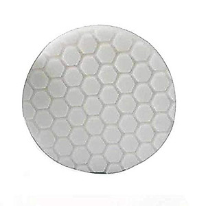 Chemical Guys - CG-HL-WH-55 BUFX_104_HEX5 Hex-Logic Light-Medium Polishing Pad, White (5.5 Inch Fits 5 Inch Backing Plate)