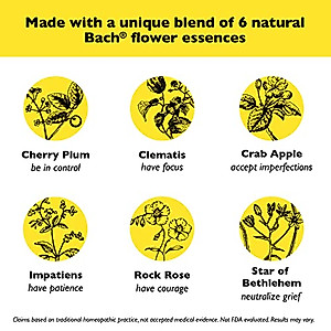 Bach RESCUE Cream, Hydrating Skincare for Hands, Body and Face, Shea Butter, Homeopathic Stress Relief Flower Essences, Fragrance-Free, Paraben-Free, 30g