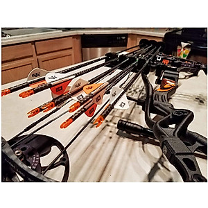 Tightspot Hunting Shooting Archery Lightweight 7-Arrow Quiver with Quick Draw System, Black, Right Hand