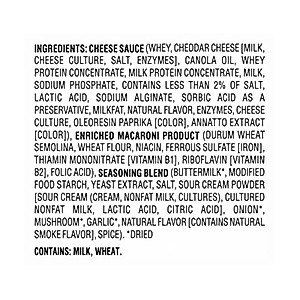 Velveeta Skillets Creamy Beef Stroganoff One Pan Dinner Kit with Cheese Sauce (Pasta & Seasonings, 11.6 oz Box)