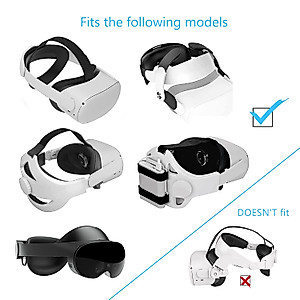 JSVER Hard Carrying Case for Quest 2 VR Headset, Compatible with Official/Third Party Elite Strap, Touch Controllers, Battery Accessories (Gray)