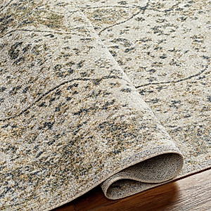 Artistic Weavers Lillian Washable Medallion Area Rug,2' x 3',Ivory