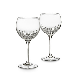 Waterford Lismore Essence Balloon Wine Glass, Set of 2, 1 Count (Pack of 1), Clear