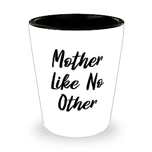 Mother Like No Other Mother Shot Glass, Useful Mother, Ceramic Cup For Mom