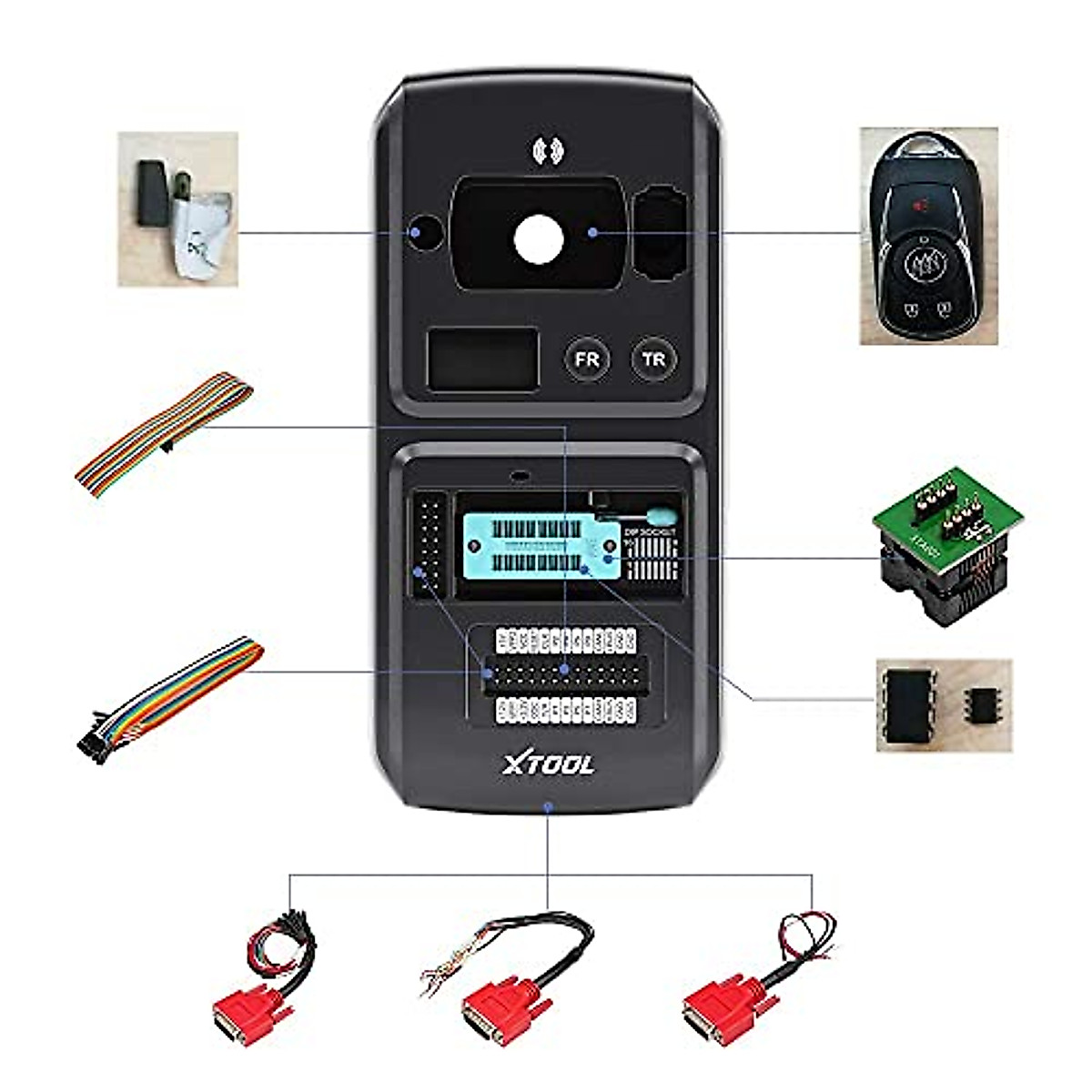 XTOOL KC501 Key and Chip Programmer Read and Write EEPROM ECU MCU Infrared Key Work for Benz Must with X100 Pad3