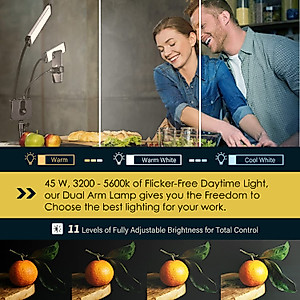 Lash Lamp for Eyelash Extensions, 5800LM Esthetician Light for Lash Extensions with Tripod Stand and Phone Holder, Lash Light for Makeup, Tattoo, Photography, Selfie, Video Recording, Filming