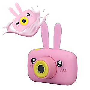 Hosi Baby Camera 2 Inch Auto Screen Protector Case Baby Camera MP3 Playback (Pink)