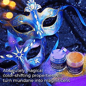 Chameleon Mica Powder – Epoxy Resin Color Pigment Powder - Color Shift Mica Powder - Epoxy Resin Pigment Powder 16 Colors Jars Set – Chameleon Powder - Holographic Mica Powder