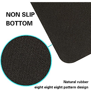 MTG Playmat, Game Mat 24 x 14 inches for MTG DTCG CCG RPG Trading Card Inked Game Playmats Smooth Rubber Surface Battle Game