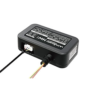 Hardwire Kit UltraDash HW1-A Single I-Shape Cable, Low-Voltage Power Protection & Timer Function, Mini USB Connector Acc & Permanent for Dash Cam Including ATM Mini Micro2 ATO/C LP-Mini Fuse Type
