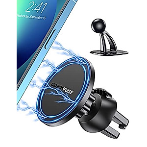 odbowuge Magsafe Car Mount for iPhone 14/13,Mag Safe Accessories , iPhone 14 Car Mount Dashboard Air Vent,Mag Safe Vent Mount Fit for iPhone 12 Pro Max Mini MagSafe Case