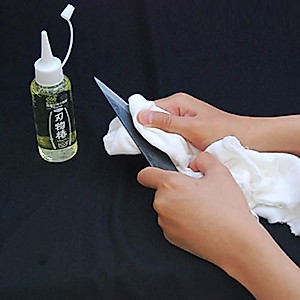 KUROBARA 100% Pure Tsubaki Japanese Knife Maintenance Camellia Oil (3.4 oz)