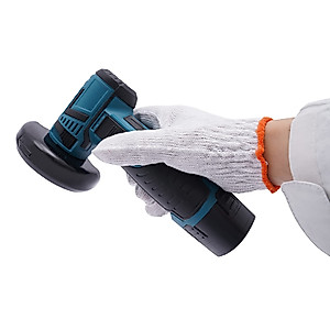 Mini Angle Grinder, Angle Grinder Tool Grinders Power Tools, Electric Metal Grinder 19500 RPM with 2pcs 12V 2000mAh Battery & 2pcs Discs, Non-Slip Handle for Metal, Wood