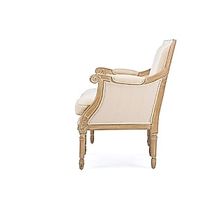 Baxton Studio ASS501Mi CG4 Love Seats, Light Beige