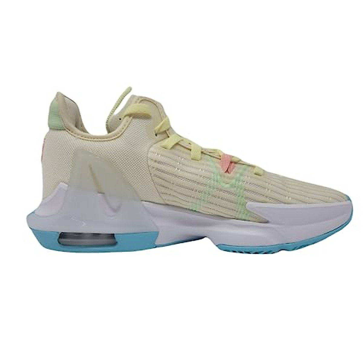 Nike Lebron Witness VI TB Basketball Shoes, Coconut Milk/Polarized Blue, 11 M US