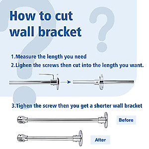 MaxSen Commercial Sink Faucet with Sprayer 25" Height Pre-Rinse Faucet 4" to 8" Adjustable Center Wall Mount Kitchen Faucet Restaurant Compartment Sink Faucet with 12” Swivel Spout Chrome