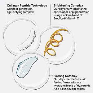 No7 Restore & Renew Multi Action Face & Neck SPF 30 Day Cream Fragrance Free - Anti Aging Face Cream + Emblica & Vitamin C Brightening Moisturizer + Skin Firming Hyaluronic Acid Neck Cream (50ml)