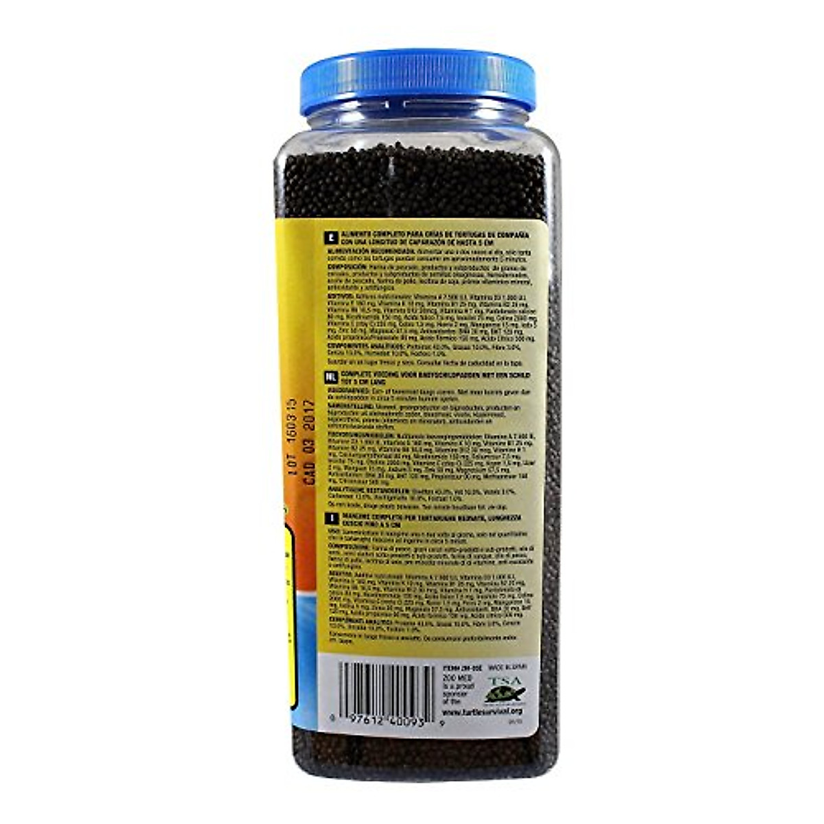 (3 Pack) Zoo Med Natural Aquatic Turtle Food (15 Ounce Per Pack)