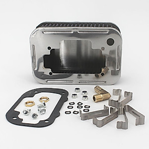 KIPA Air Filter assembly for Carburetor 32/36 DGV DGAV DGEV 38 DGAS Washable Air Filter Cleaner 1 7/8" Tall Replace OEM part Number 99217.331 99217-331 56-1030 561030 Stainless metal plate