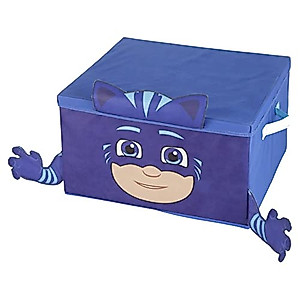 Idea Nuova PJ Mask Catboy Figural 2 Piece Stackable Toy Storage Box Set