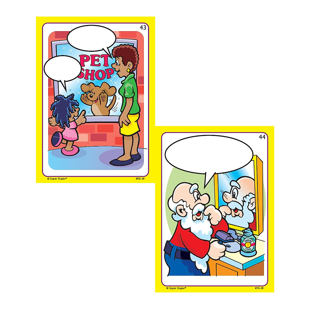 Super Duper Publications | What's Being Said? Fun Deck Flash Cards | Educational Learning Resource for Children