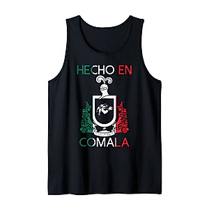 Comala Colima Estado De Mexico Escudo Eagle Aguila Tank Top