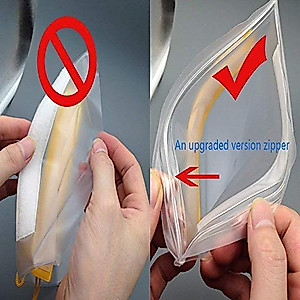 YUMQUA Clear Waterproof Bags, Water Tight Cases Pouch Dry Bags for Camera Mobile Phone Maps Pouch Kayak Military Boating Document Holder, Yellow