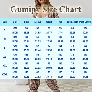 Womens Pajama Sets Spliced Pajama Top & Plaid Pajama Pants Long Sleeve Button Down Sleepwear Two-Piece Pj Set with Pockets Soft Plus Size Matching Christmas Pajamas Cotton Lounge Sets Nightwear