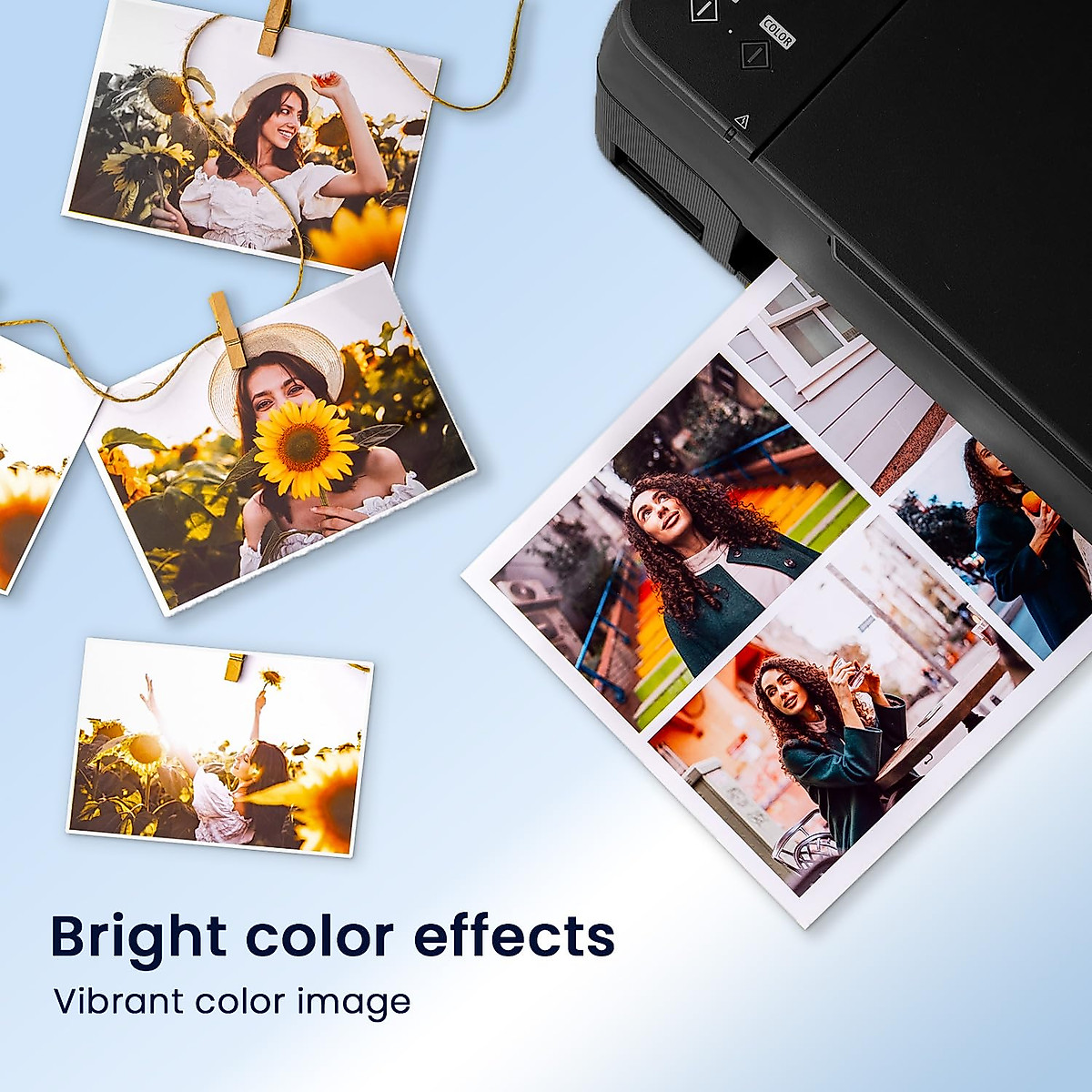 Remanufactured Ink Cartridges Replacement for Epson 202 XL 202XL Ink Cartridges Combo Pack Works with Workforce WF-2860 Expression XP-5100 Printer (4-Pack, Black Cyan Magenta Yellow)