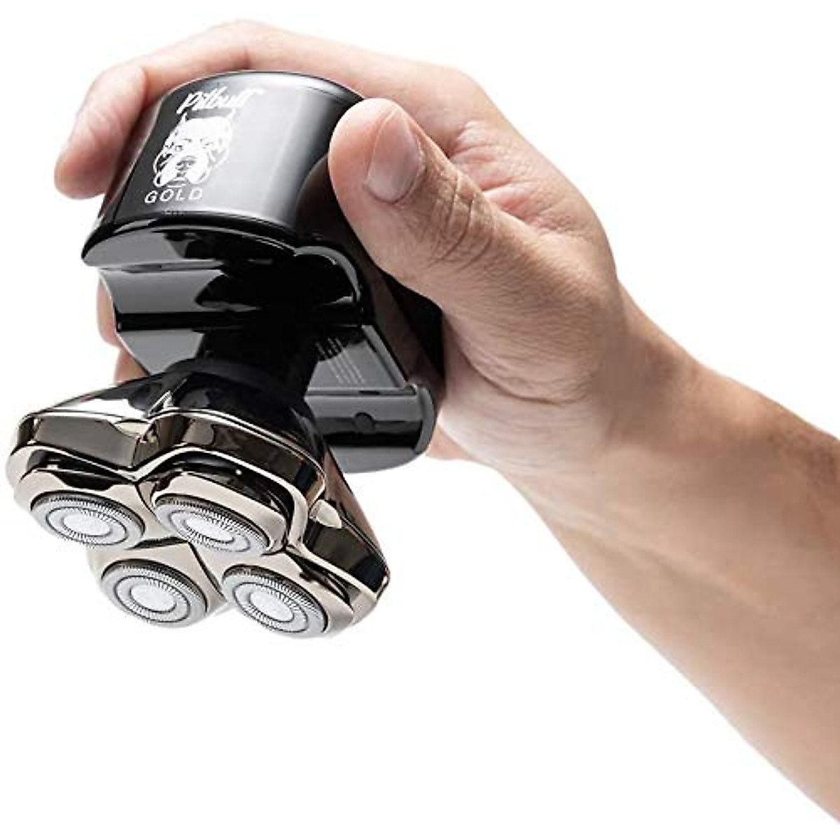 Shaver Pitbull Gold PRO Men’s Electric Head and Face Shaver - Electric Razor for Head and Face (USB Charger