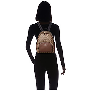 COACH(コーチ) Women Backpack, Im/Khaki/Saddle2, One Size