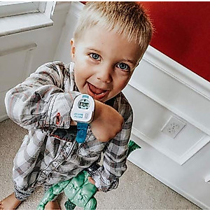 Potty Time: The Original Potty Watch | Water Resistant, Toilet Training Aid, Warranty Included. (30, 60 or 90 Min Automatic Timers Plays Music & Flashing Lights for Fun & Gentle Reminders)Blue & Green
