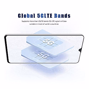 S22 Ultra 5G Unlocked Smartphone,6.4in Waterdrop Screen Cell Phone with Dual Camera,4GB RAM 64GB ROM MT6582 Quad Core Cell Phone,Support Dual Nano Sim Card,for Android 11()