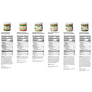 Nurture Life Healthy Baby Stage 3 & Toddler Finger Food 6-Meal Variety Pack, Organic Focus