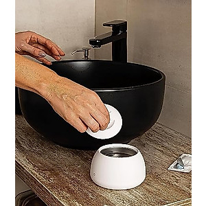 Zima Dental Arctic White Dental Pod | Cleaner for Dentures, Aligner, Retainer, Mouth Guard | Ultrasonic Cleaning Machine for All Dental Appliances