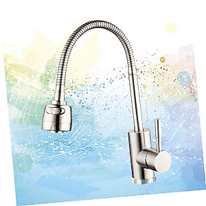 Veemoon Water Tap Faucets for Bath Sinks Bathtub Faucet Kitchen Tap Spigot Kitchen Water Faucet Metal Kitchen Faucet Bath Sink Faucets Bathroom Sink Faucets Taps Single Sink Cold Water