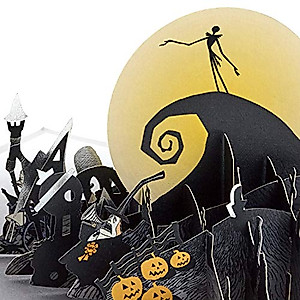 Hallmark Signature Paper Wonder Nightmare Before Christmas Pop Up Birthday Card, Christmas Card (Happy Nightmares)