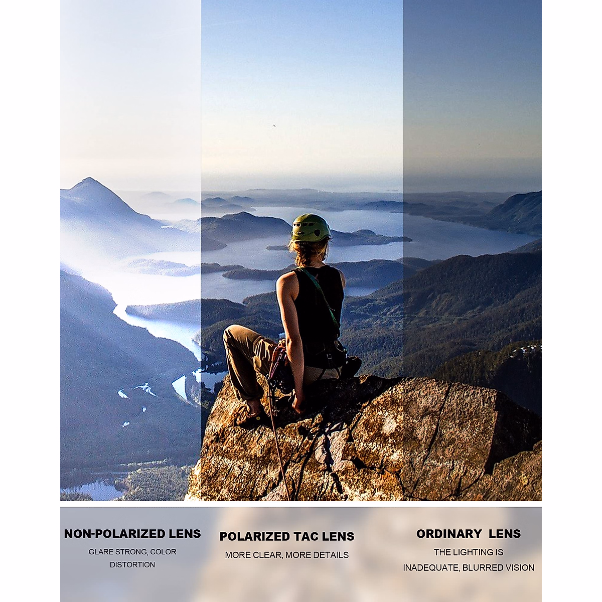 Myiaur Polarized Sports Sunglasses for Women Men UV Protection Mirrored Lens Sturdy Stylish Wrap Around Shades M8140