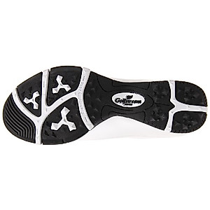 Golfstream Women's Sporty Golf Shoe,White,6 M US