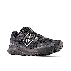 New Balance Men's DynaSoft Nitrel V5 Trail Running Shoe, Black/Black, 10