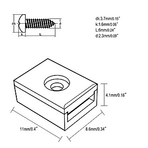 12pcs Model Trains HO Scale Horn Coupler Hook 17mm E-Z Mate Magnetic Knuckle Couplers for Freight Car Trains Railroad (Coupler)