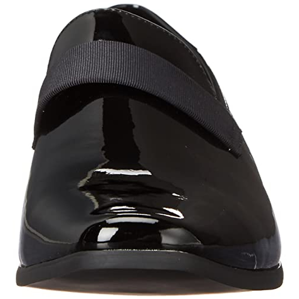 Calvin Klein Men's Bernard Loafer, Black Patent, 11.5