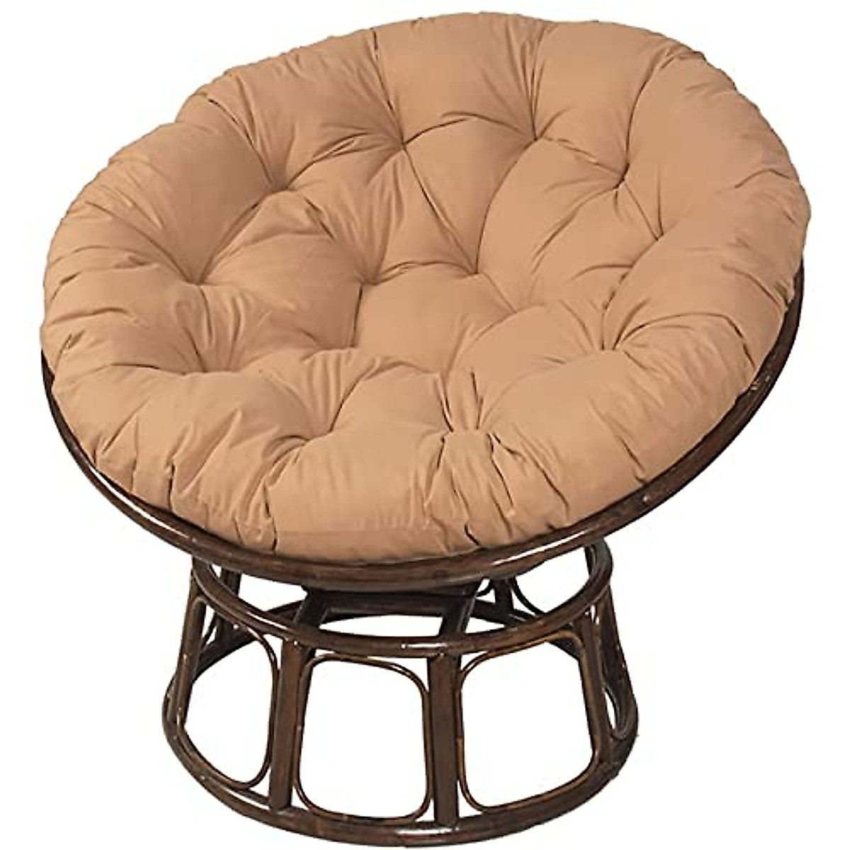 YWBXSHKD Hanging Egg Hammock Chair Pads 90x90cm, Papasan Chair Cushion Only Round Cushion, Soft Comfortable Breathable, for Balcony Patio Garden Outdoor Or Indoor