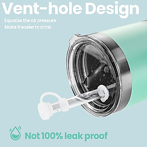 SUZAMED Spill Stopper for YETI Straw Cup, 4 Sets Silicone Leak Stopper Compatible with YETI Tumbler, Leak Proof Kit of YETI Mug Accessories Including 4 Straw Cover, 4 Leak Proof Stopper (Black 4PCS)