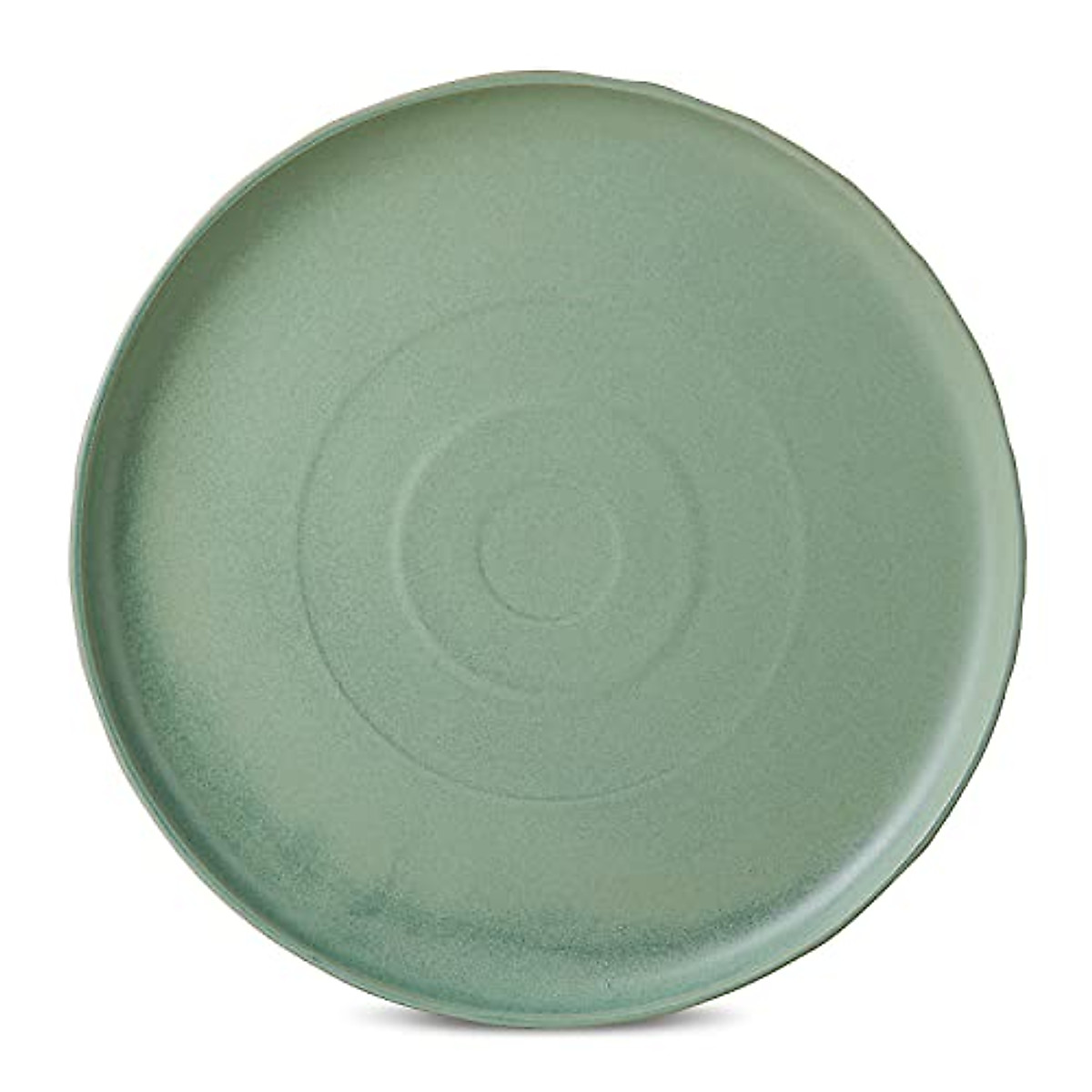 Stone by Mercer Project SHOSAI 16-Piece Stoneware Dinnerware Set, Plates and Bowls Set, Modern Dishware set fo 4, Sage