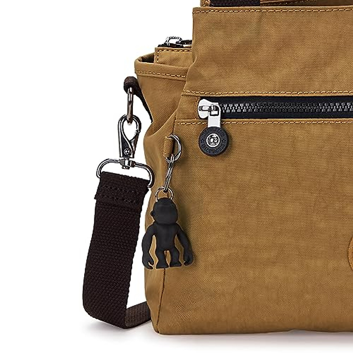 Kipling Women's Elysia Crossbody Bag, Lightweight, Multi-Compartment Magnetic Snap Pockets, Shoulder Bag