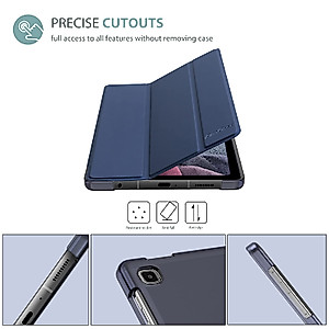 ProCase Cover for Samsung Galaxy Tab A7 Lite 8.7 Inch 2021 Tablet Model SM-T220/T225/T227，Slim Stand Hard Back Shell Protective Case for Galaxy Tab A7 Lite 8.7" -Navy