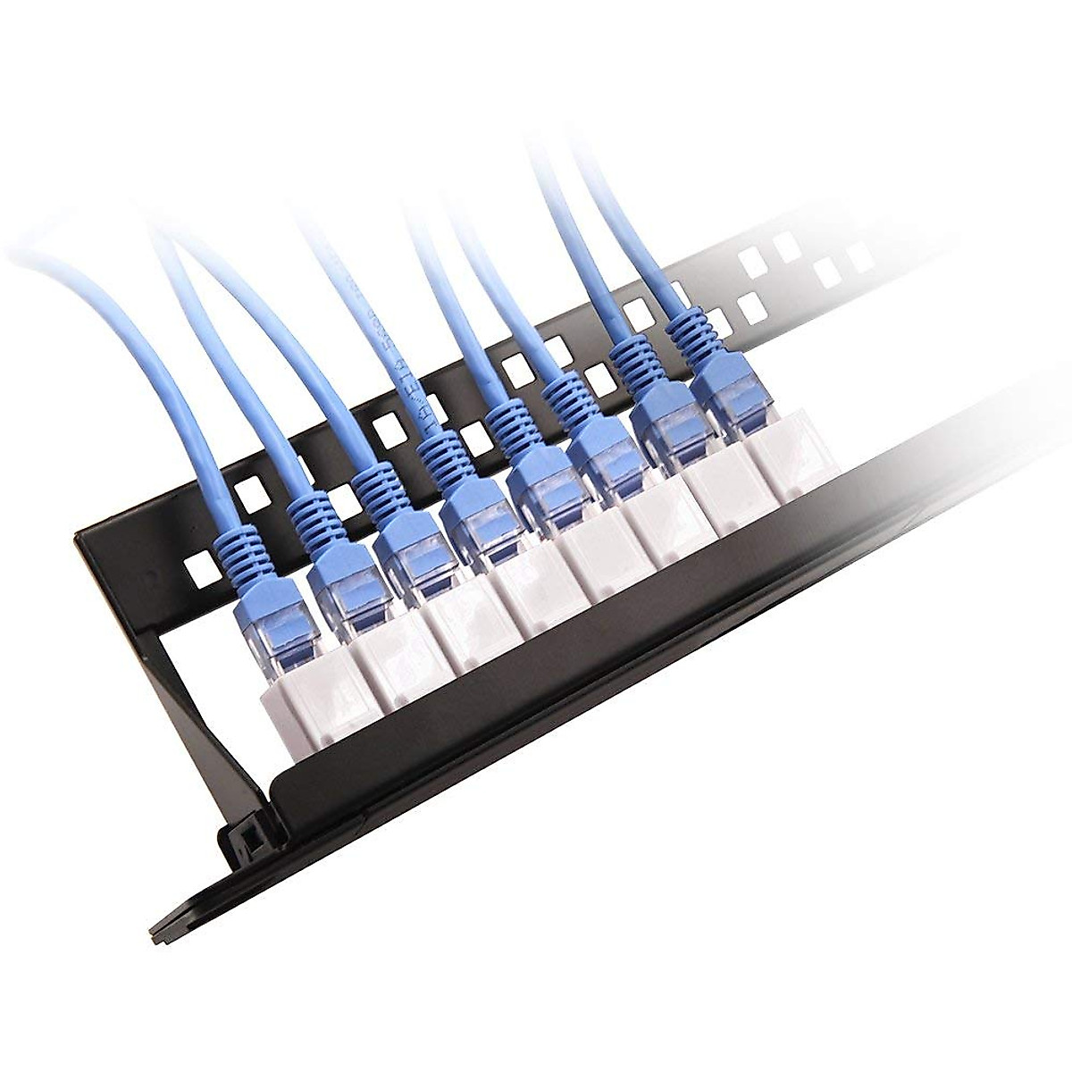 VCE 5-Pack CAT6 RJ45 Keystone Jack Inline Coupler Bundle with 6-Pack HDMI Female Keystone Coupler